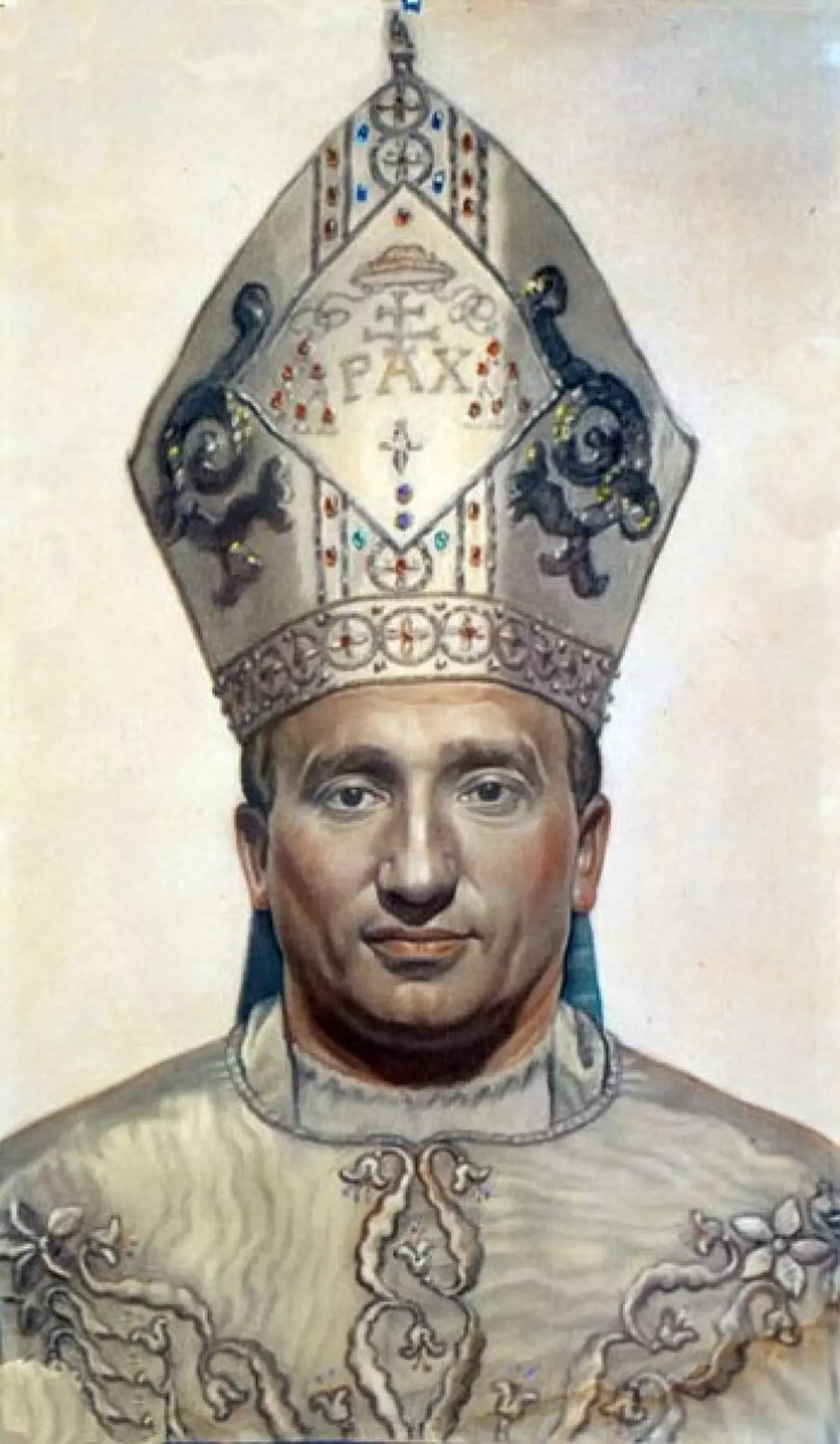 Significado de «abad mitrado»