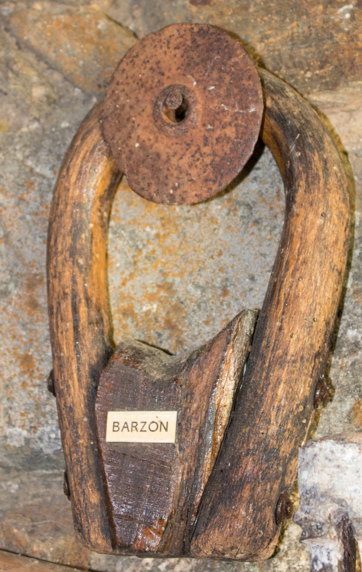 Significado de «barzón»