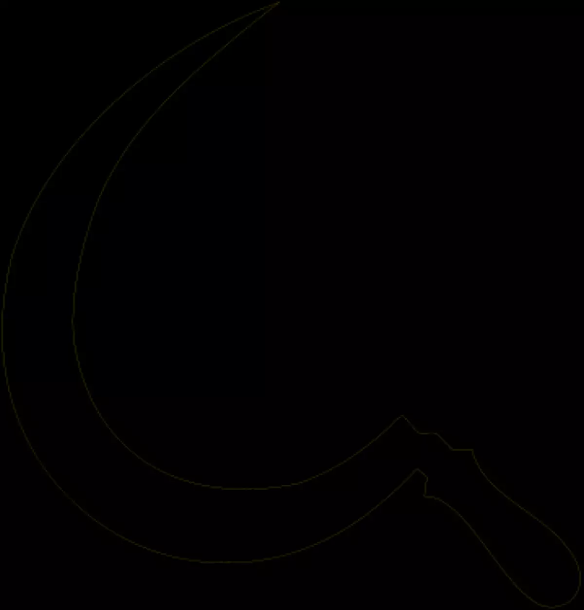 Significado de «falcado (falcada)»