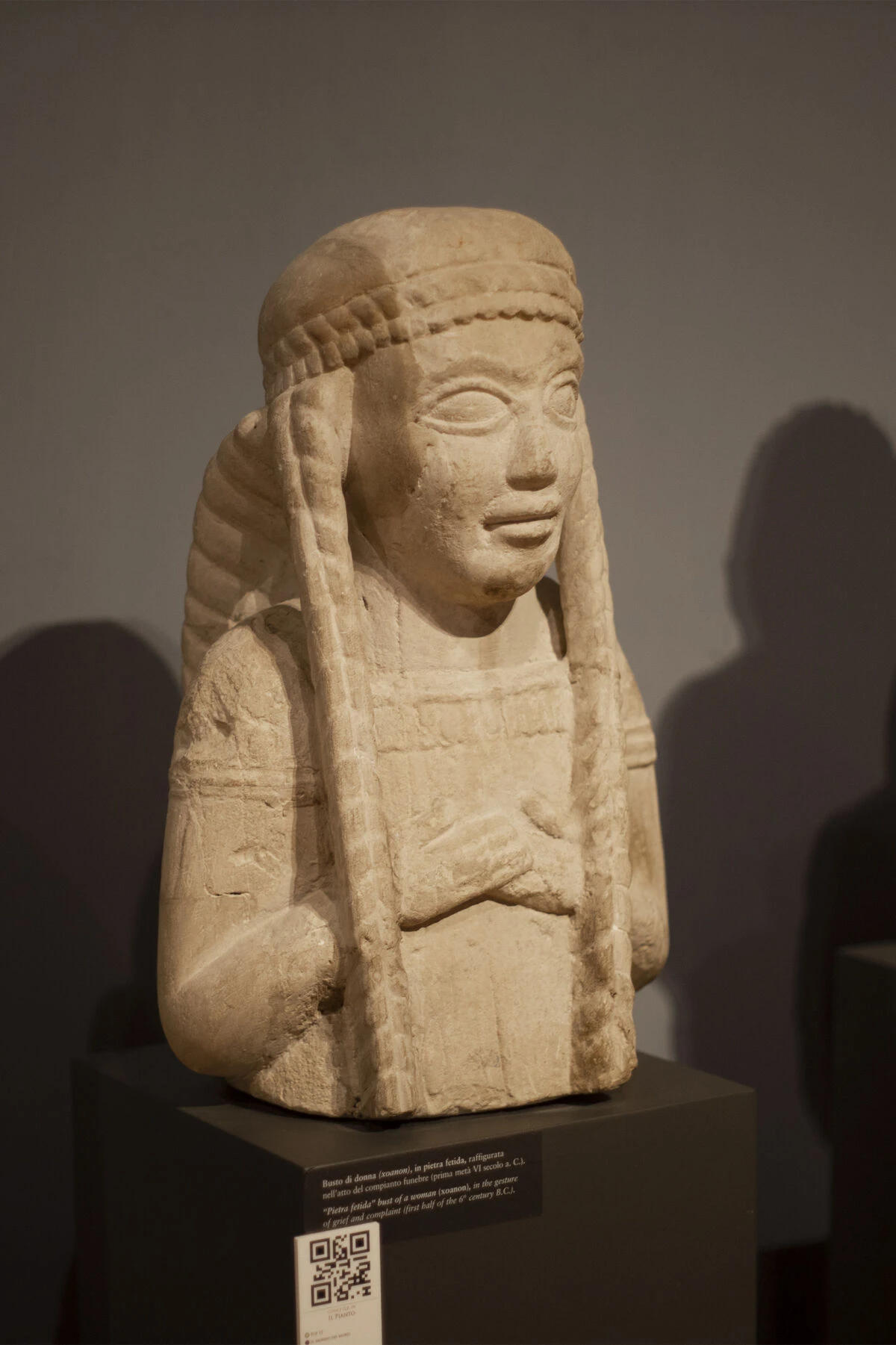 Significado de «xoanon»