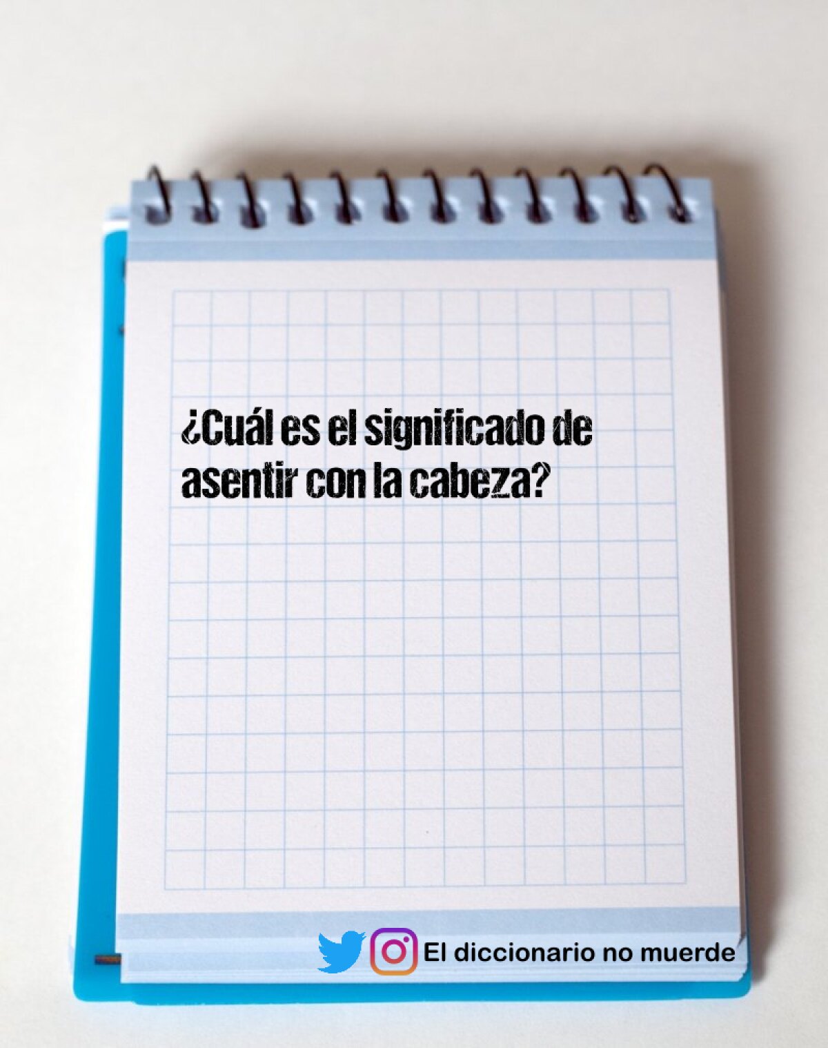 ¿Cuál es el significado de asentir con la cabeza?