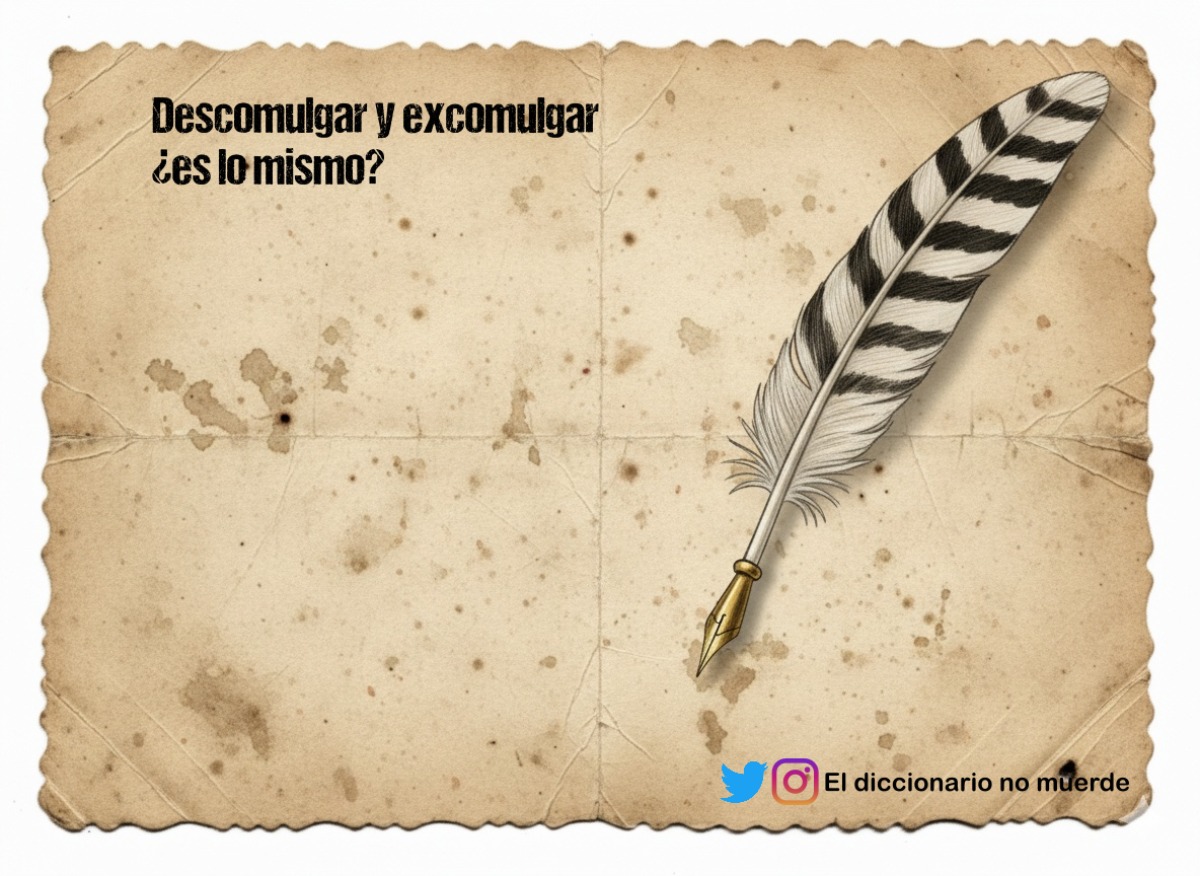 Descomulgar y excomulgar ¿es lo mismo? | Definiciones-de.com