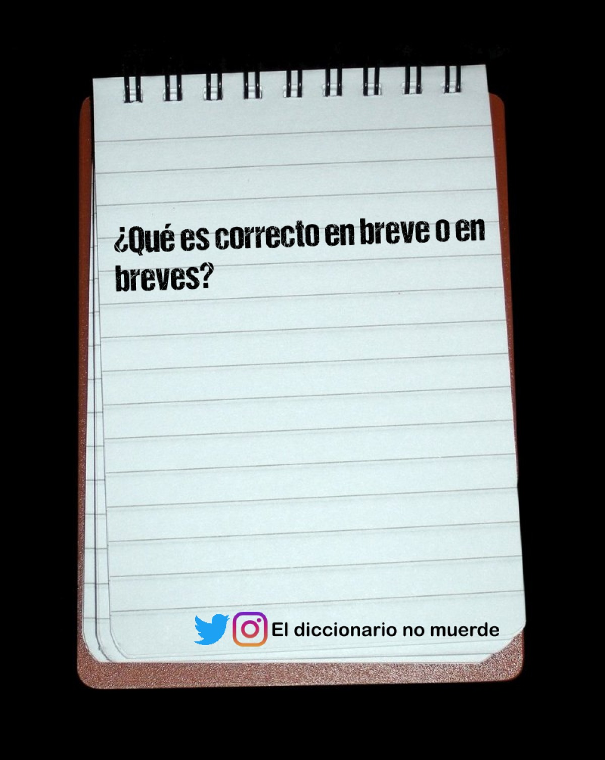 ¿Qué es correcto en breve o en breves? | Definiciones-de.com