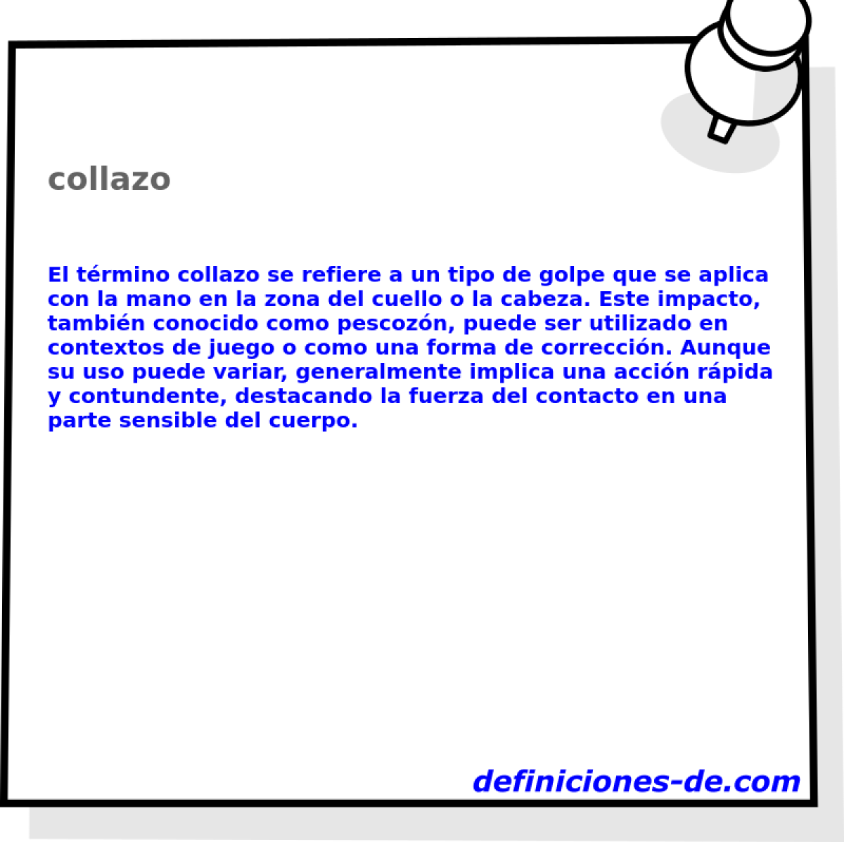 Collazo | Significado de collazo