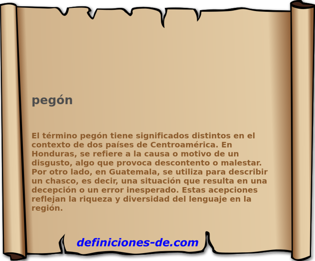 Pegón | Significado de pegón