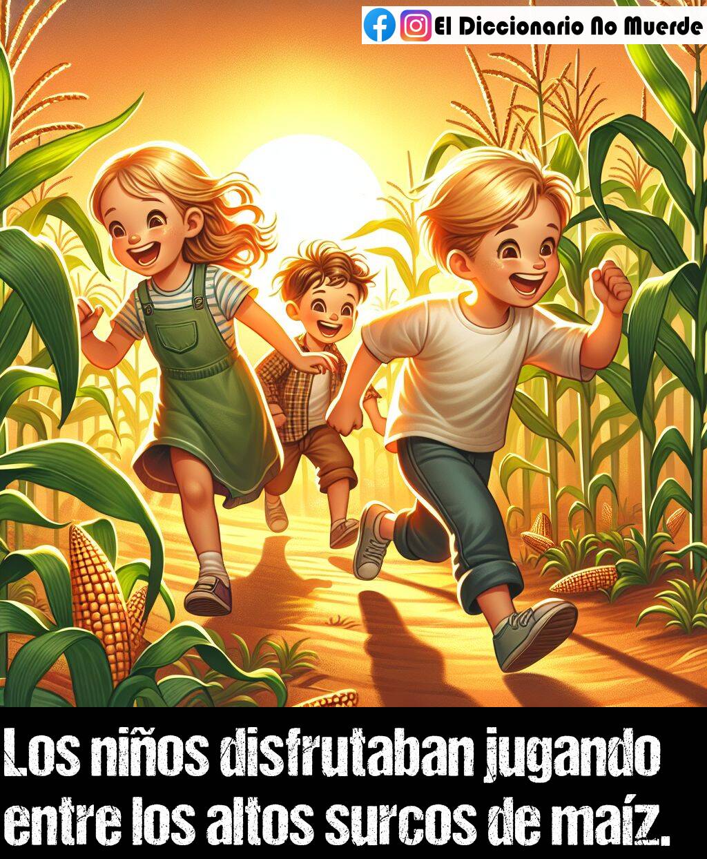 Significado de «surco»