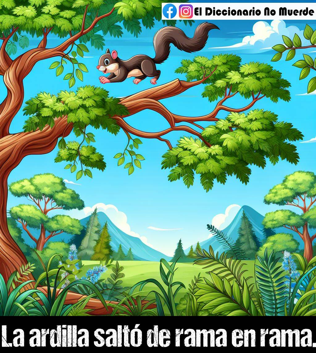 Significado de «rama»