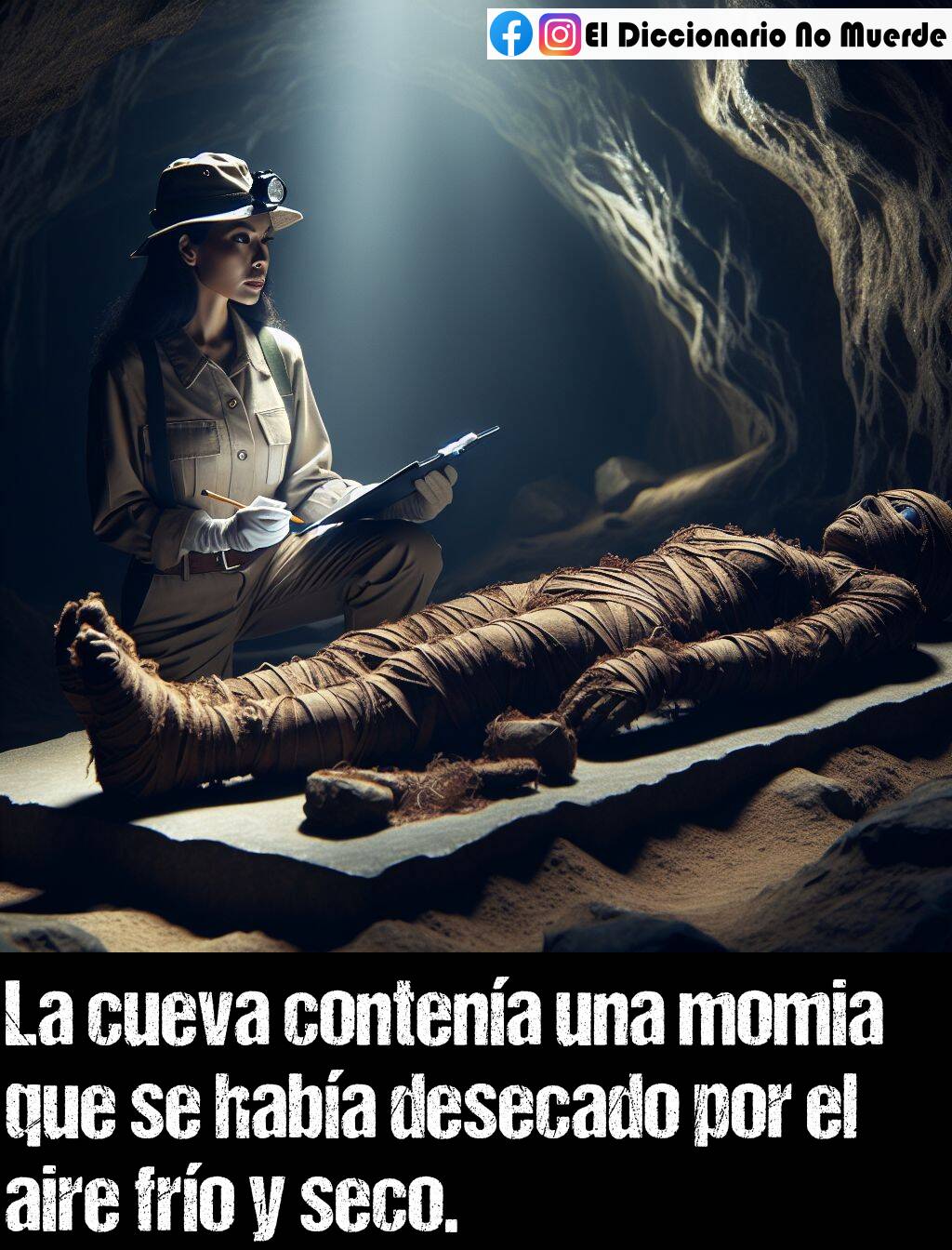 Significado de «momio (momia)»