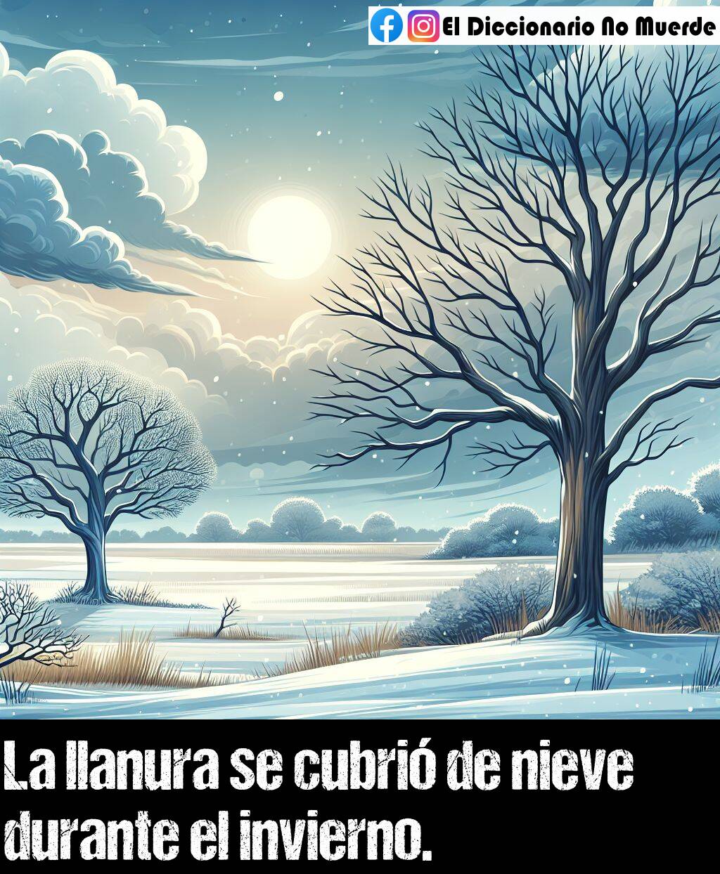 Significado de «nieve»