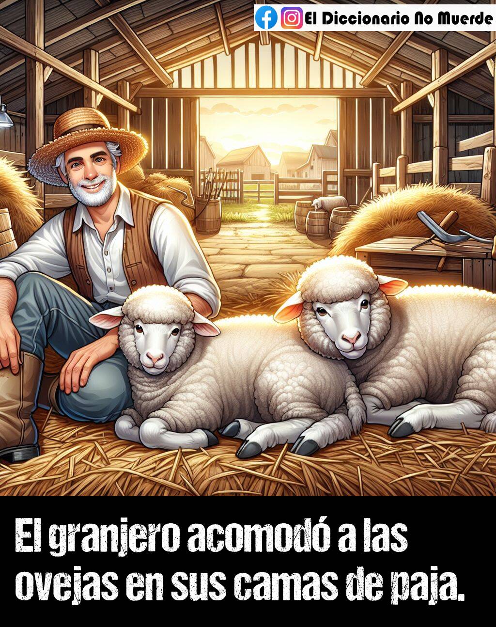 Significado de «paja»