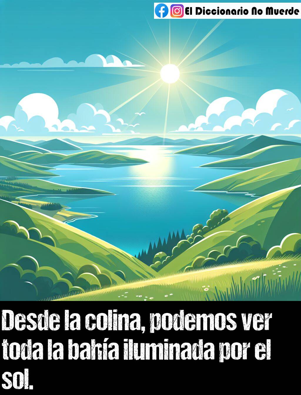 Significado de «colina»