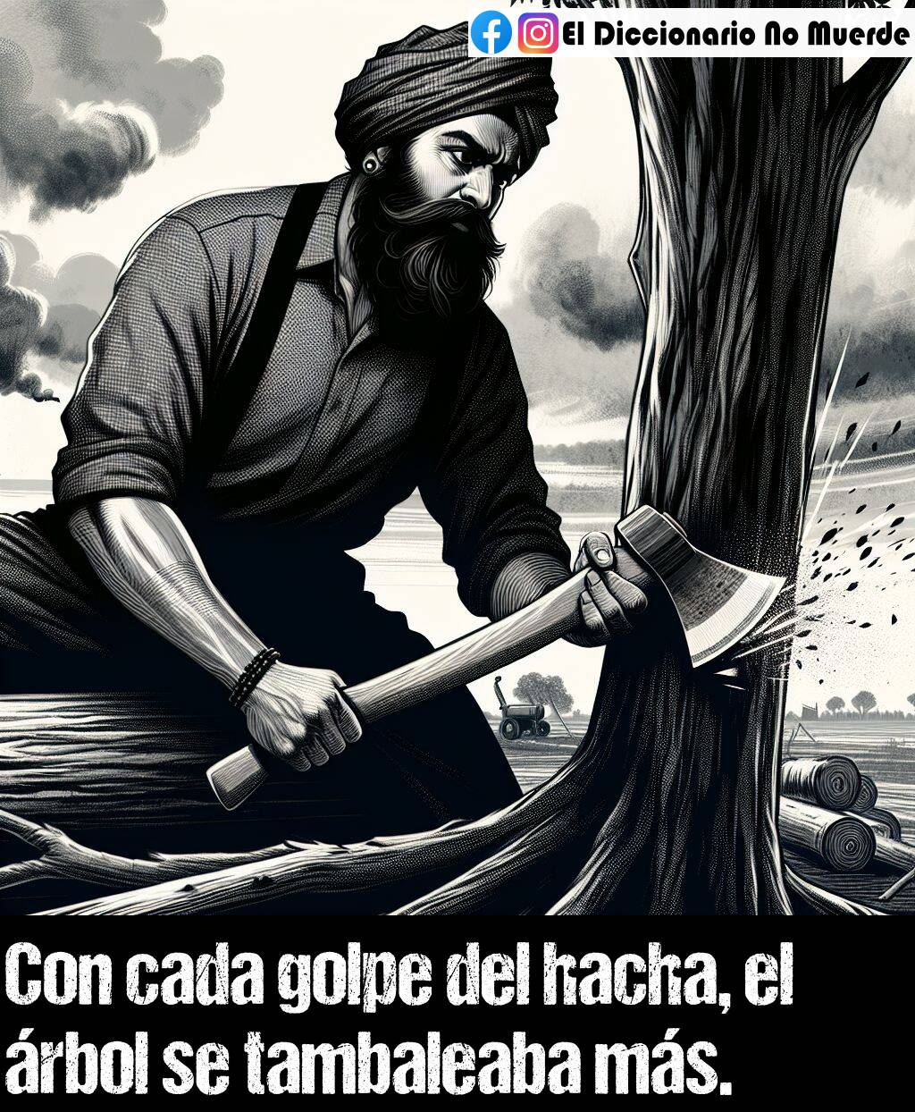 26 oraciones con «tambalear»