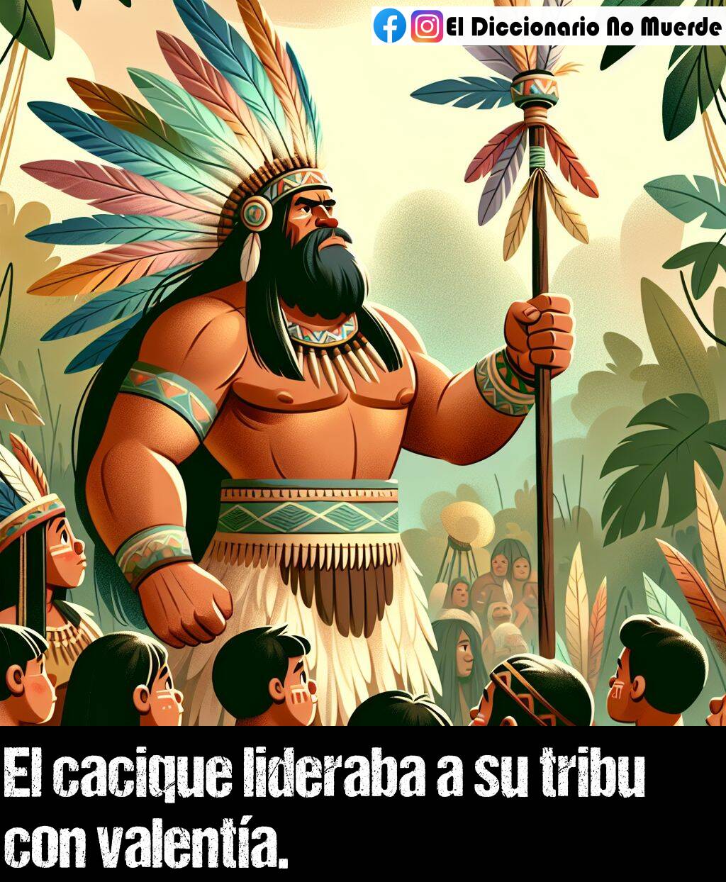 Significado de «cacique»