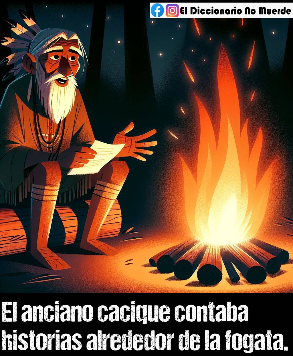 Significado de «fogata»