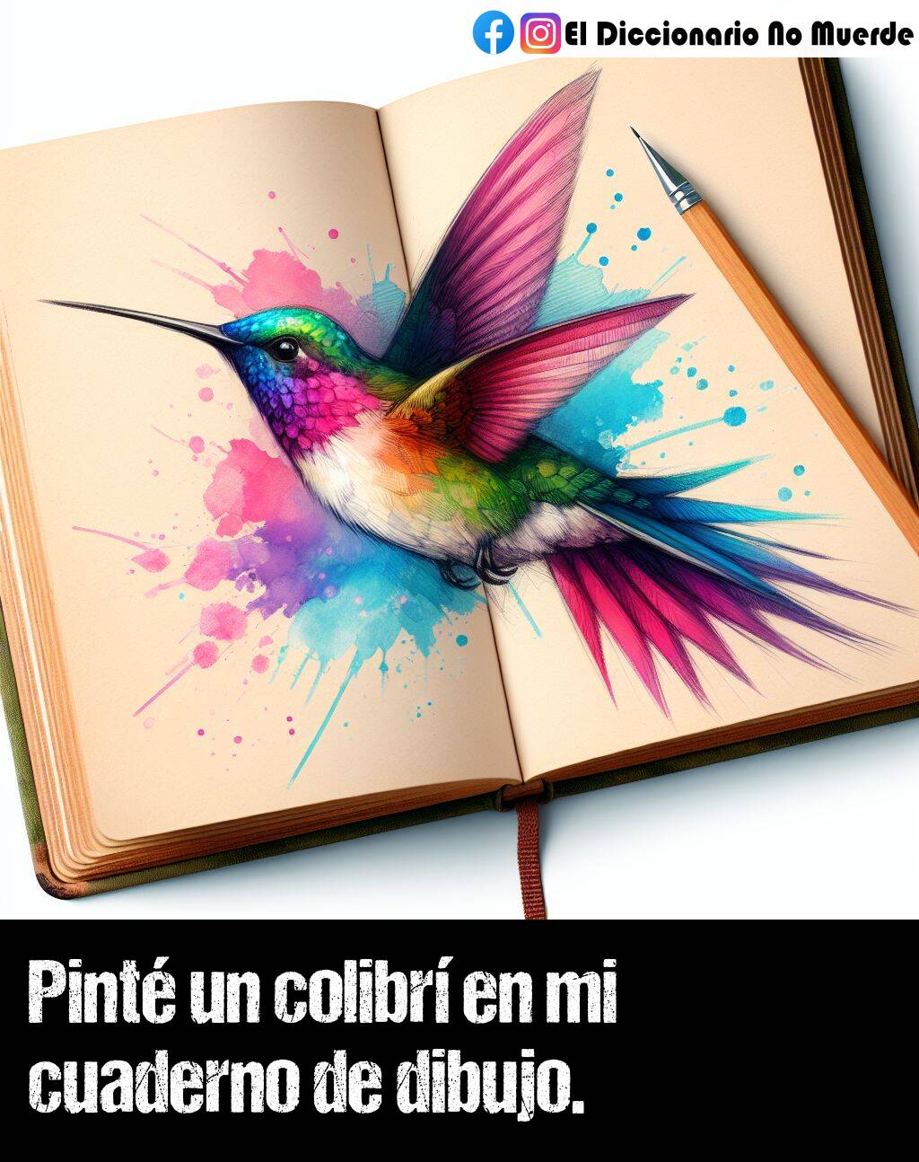 Significado de «colibrí»