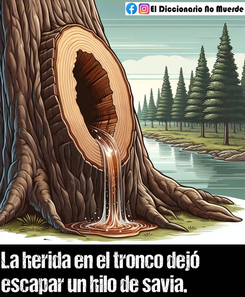 Significado de «savia»