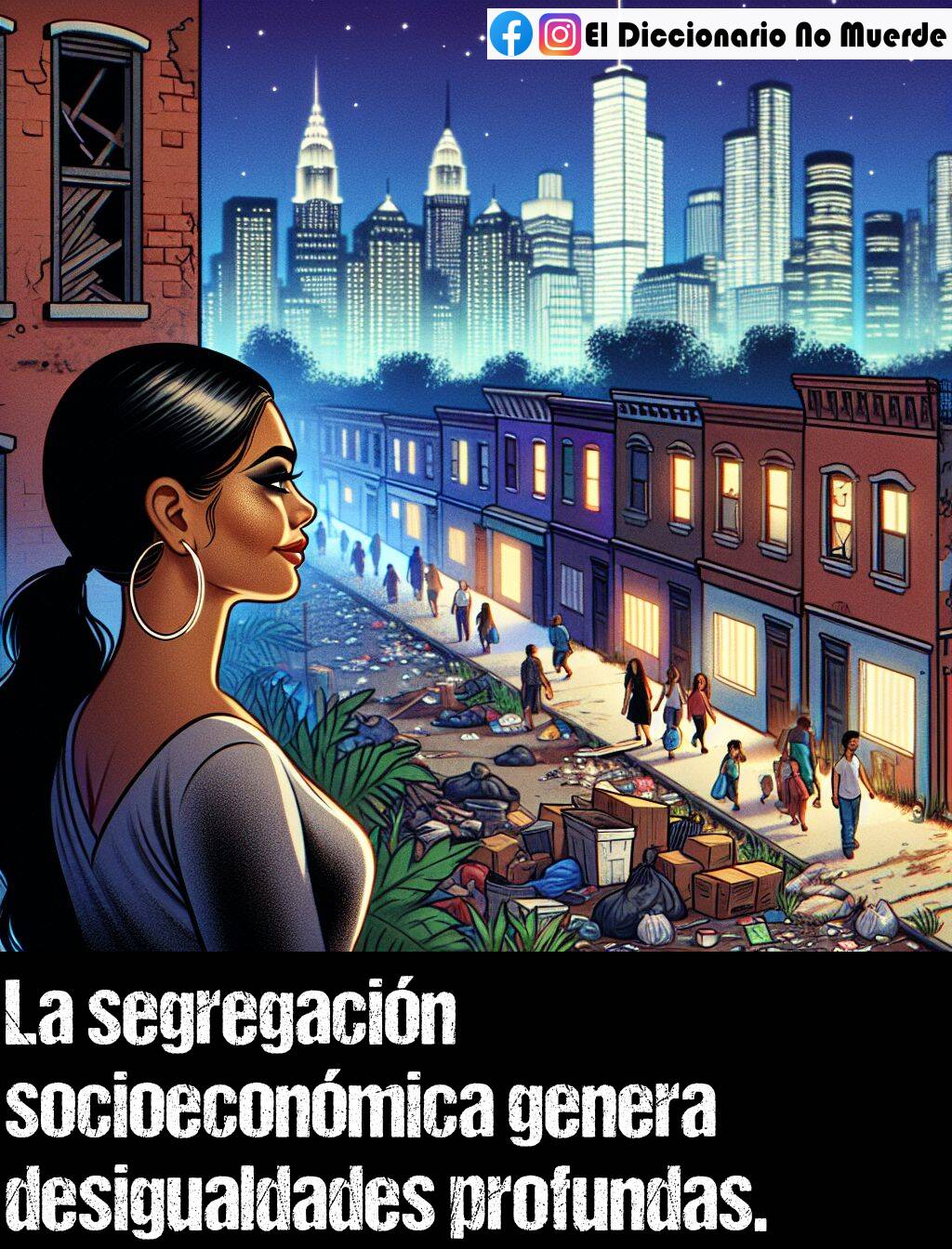 Significado de «segregación»