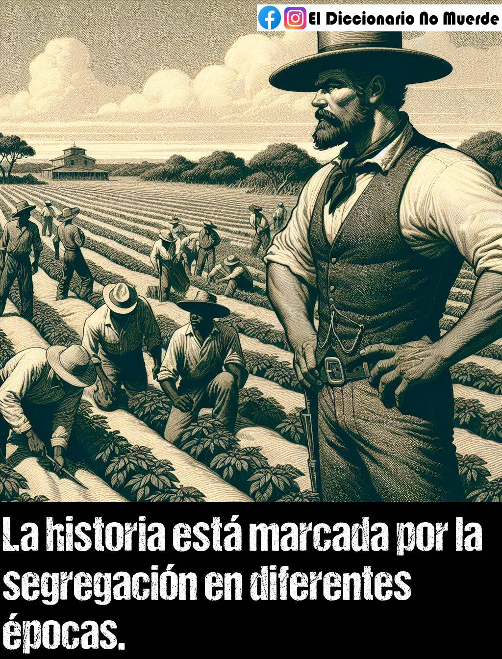 Significado de «segregación»