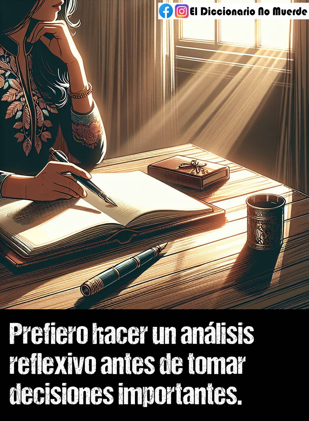 Significado de «reflexivo (reflexiva)»