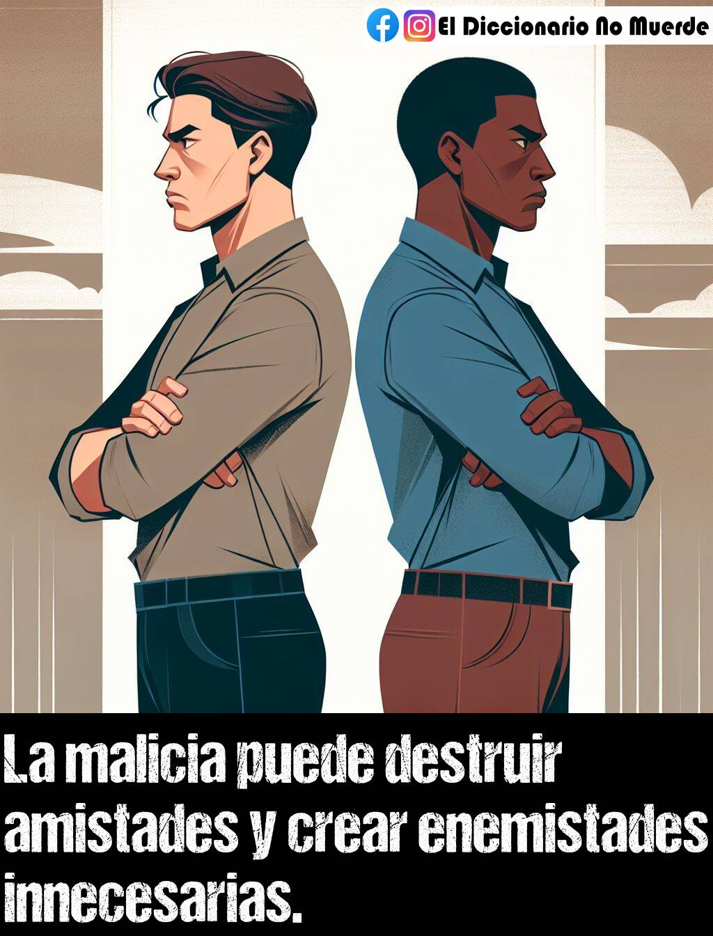 Significado de «malicia»
