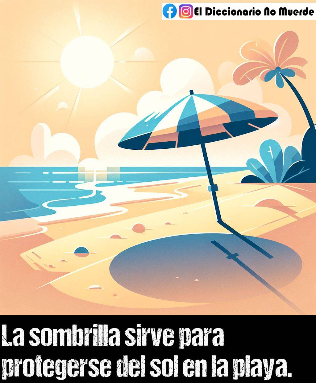 Significado de «sombrilla»
