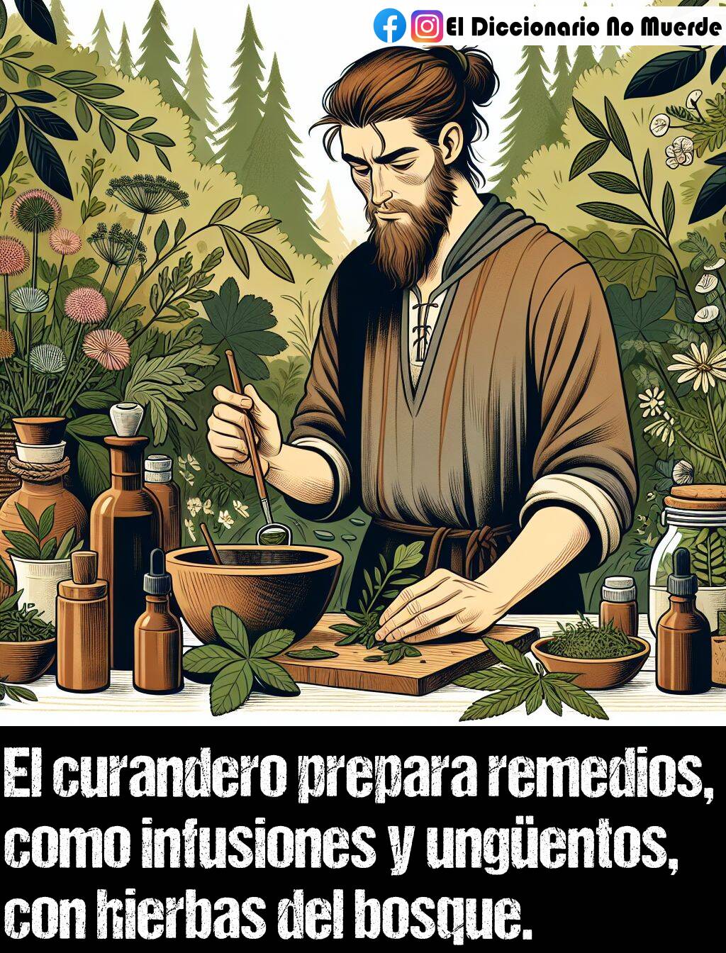 Significado de «curandero (curandera)»