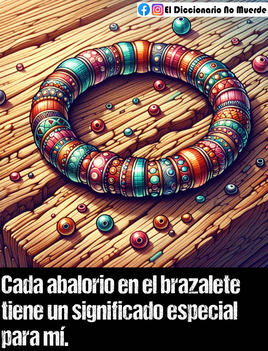 Significado de «abalorio»