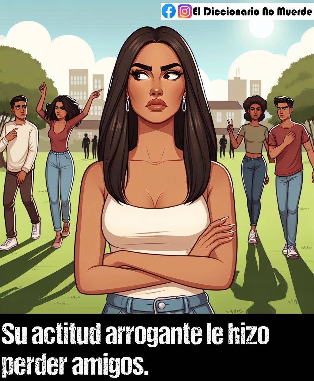 Significado de «arrogante»