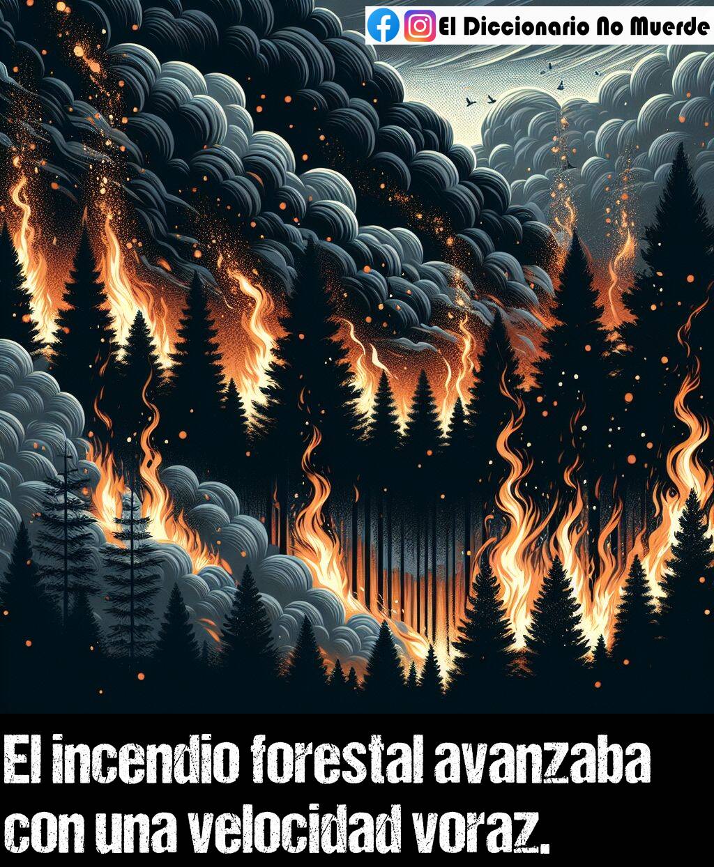 Significado de «voraz»