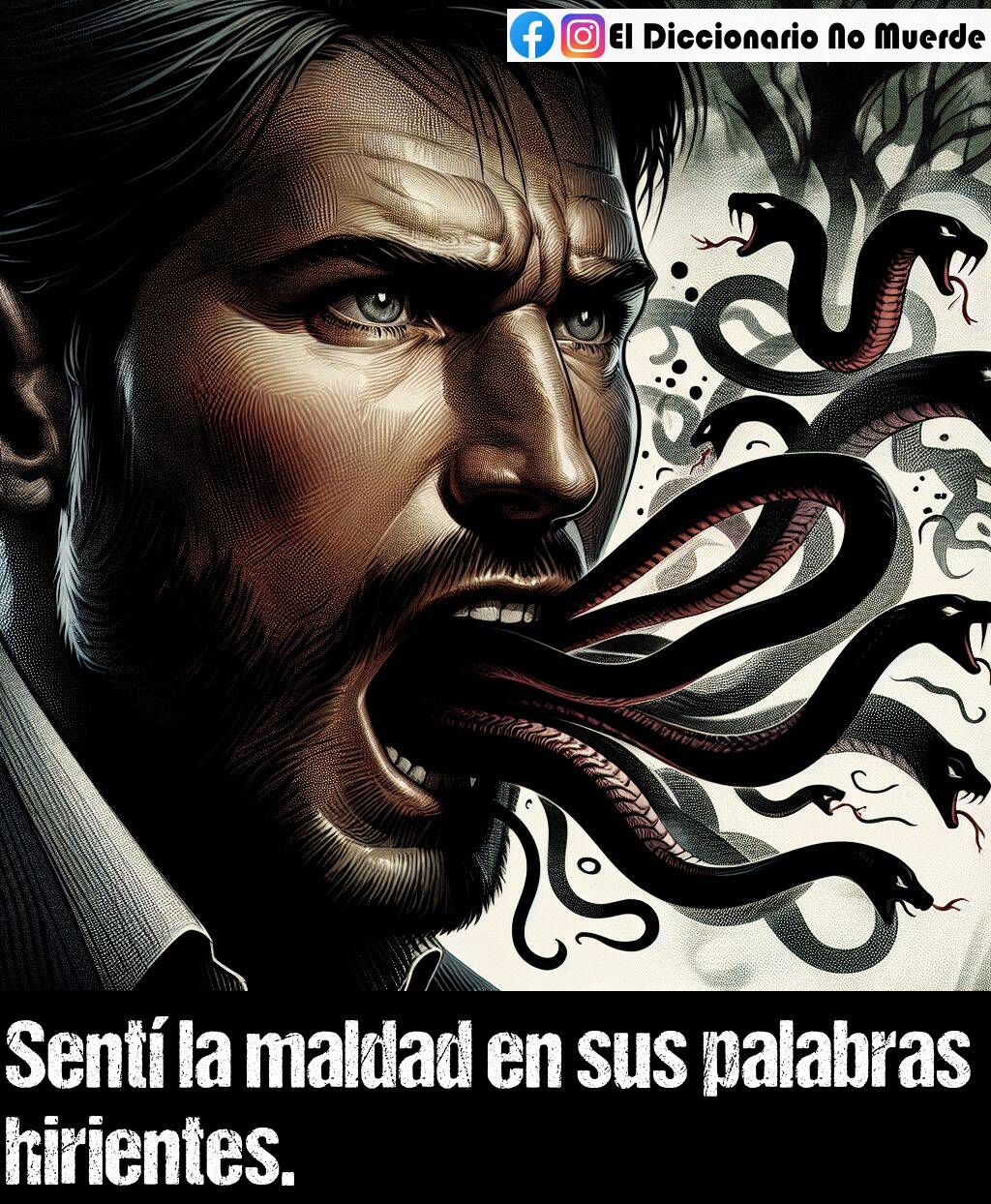 Significado de «maldad»