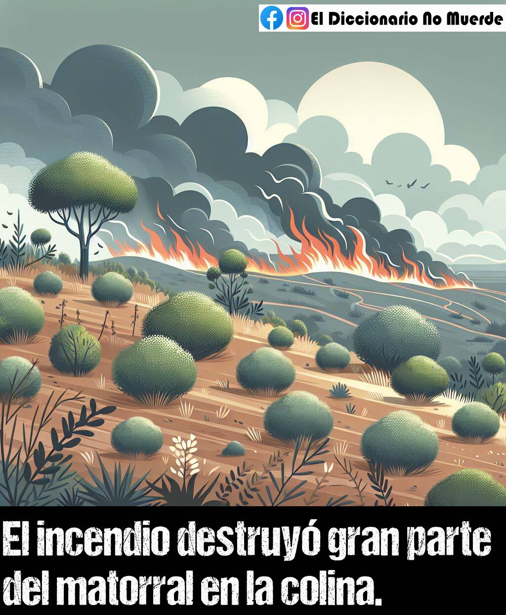 Significado de «colina»