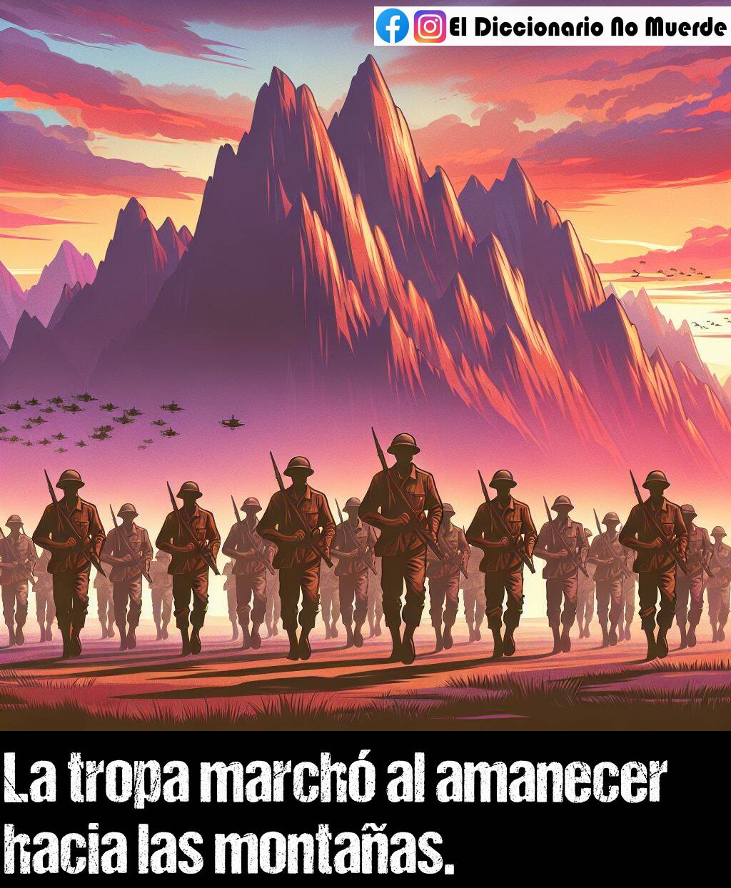 Significado de «marchar»