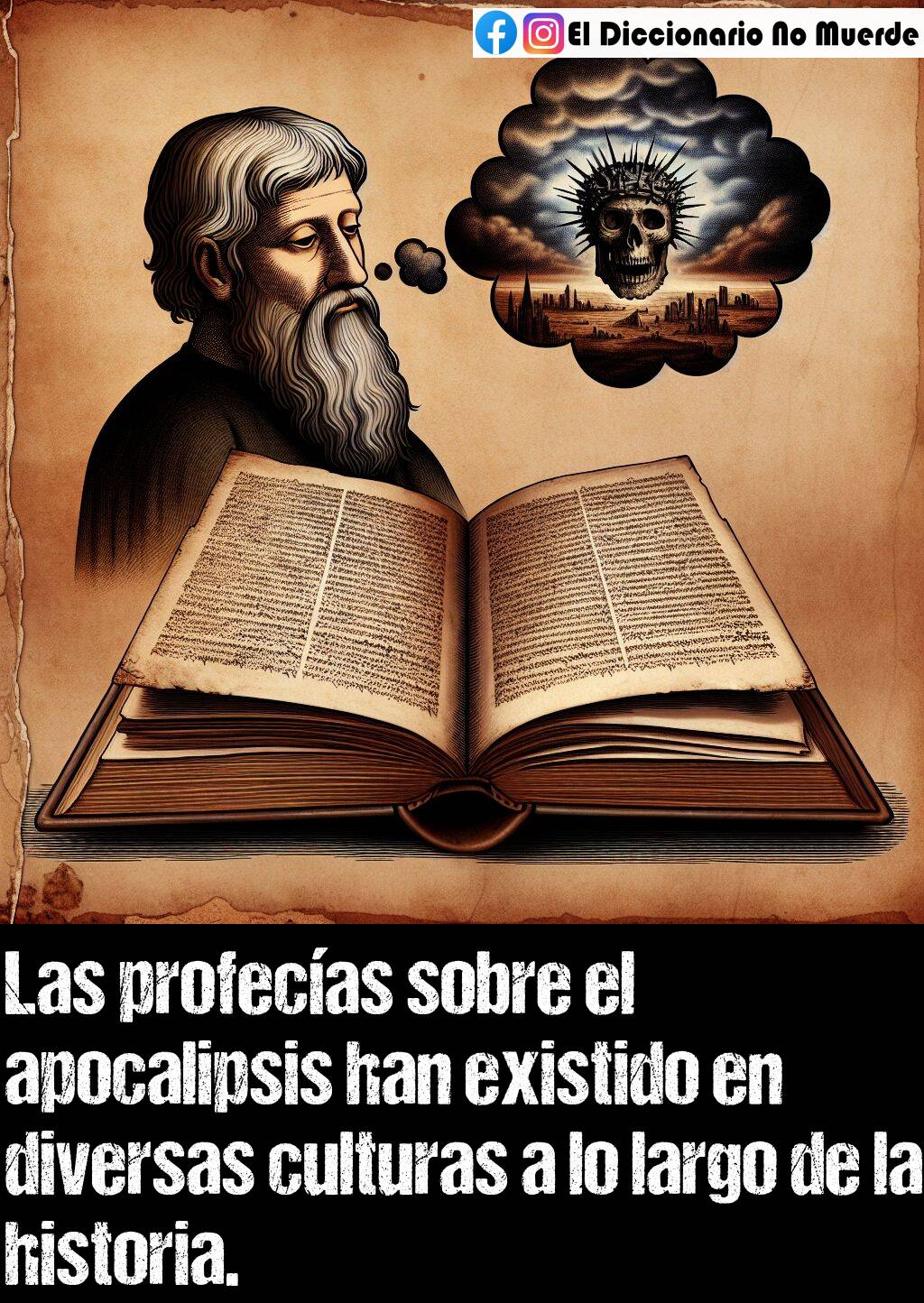 Significado de «profecía»