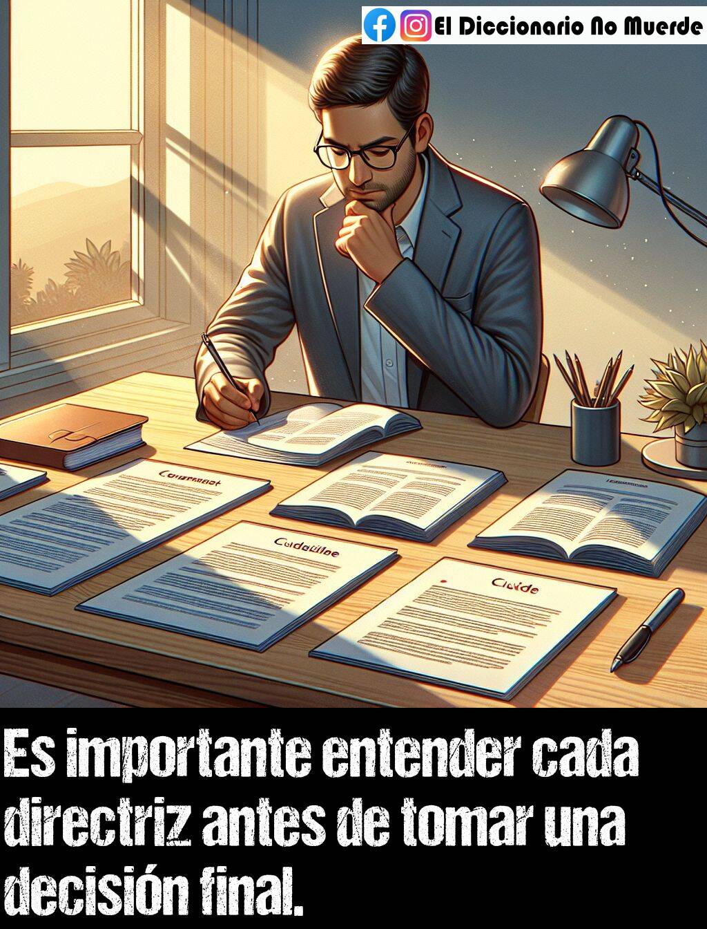 19 oraciones con «directriz»