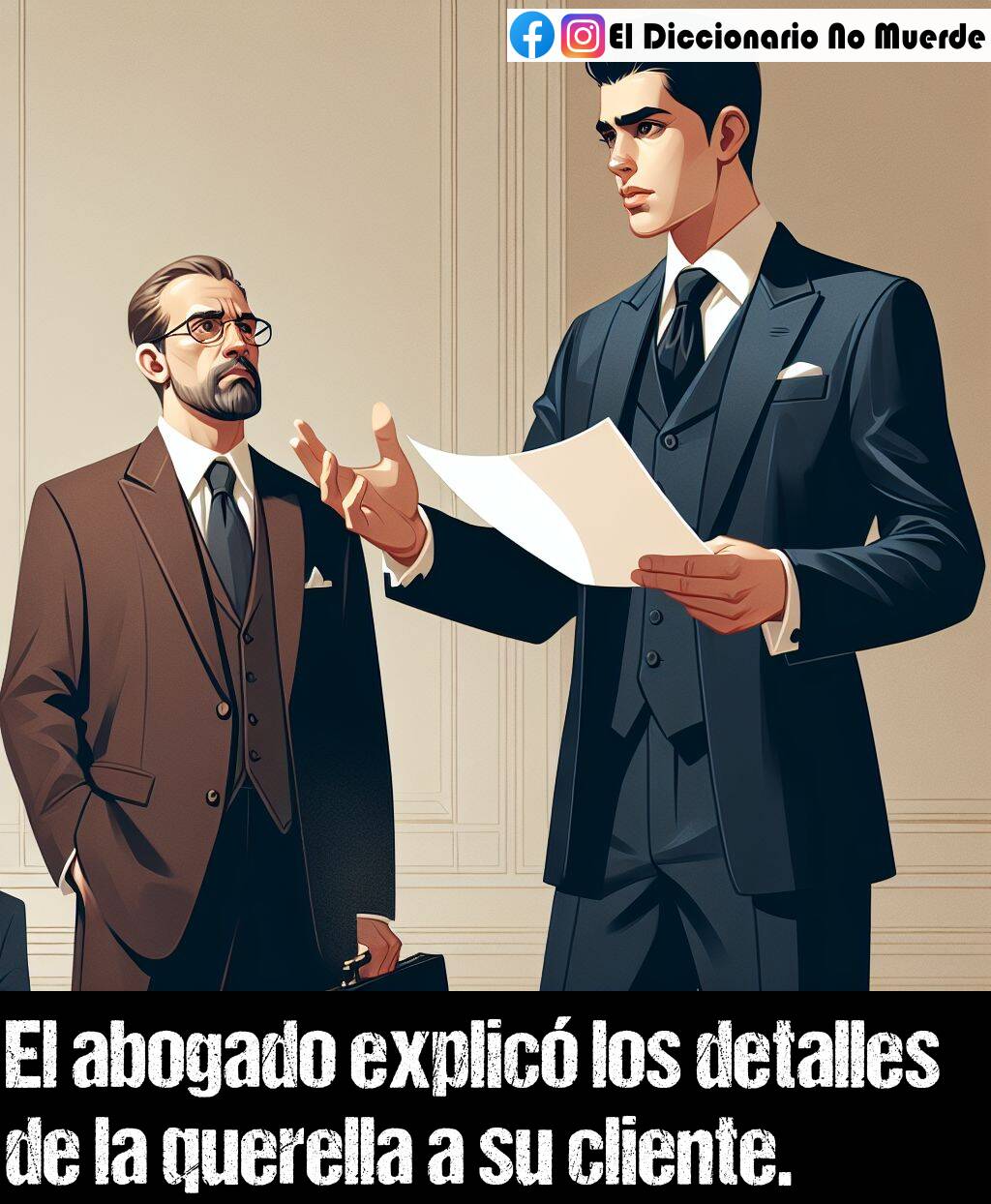 Significado de «querella»