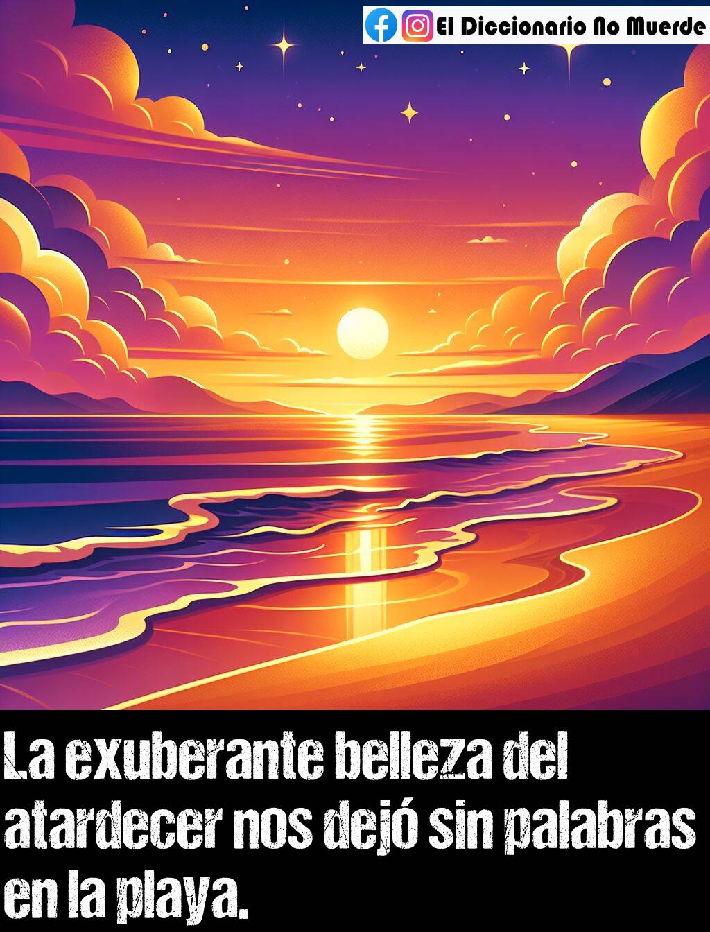 Significado de «exuberante»