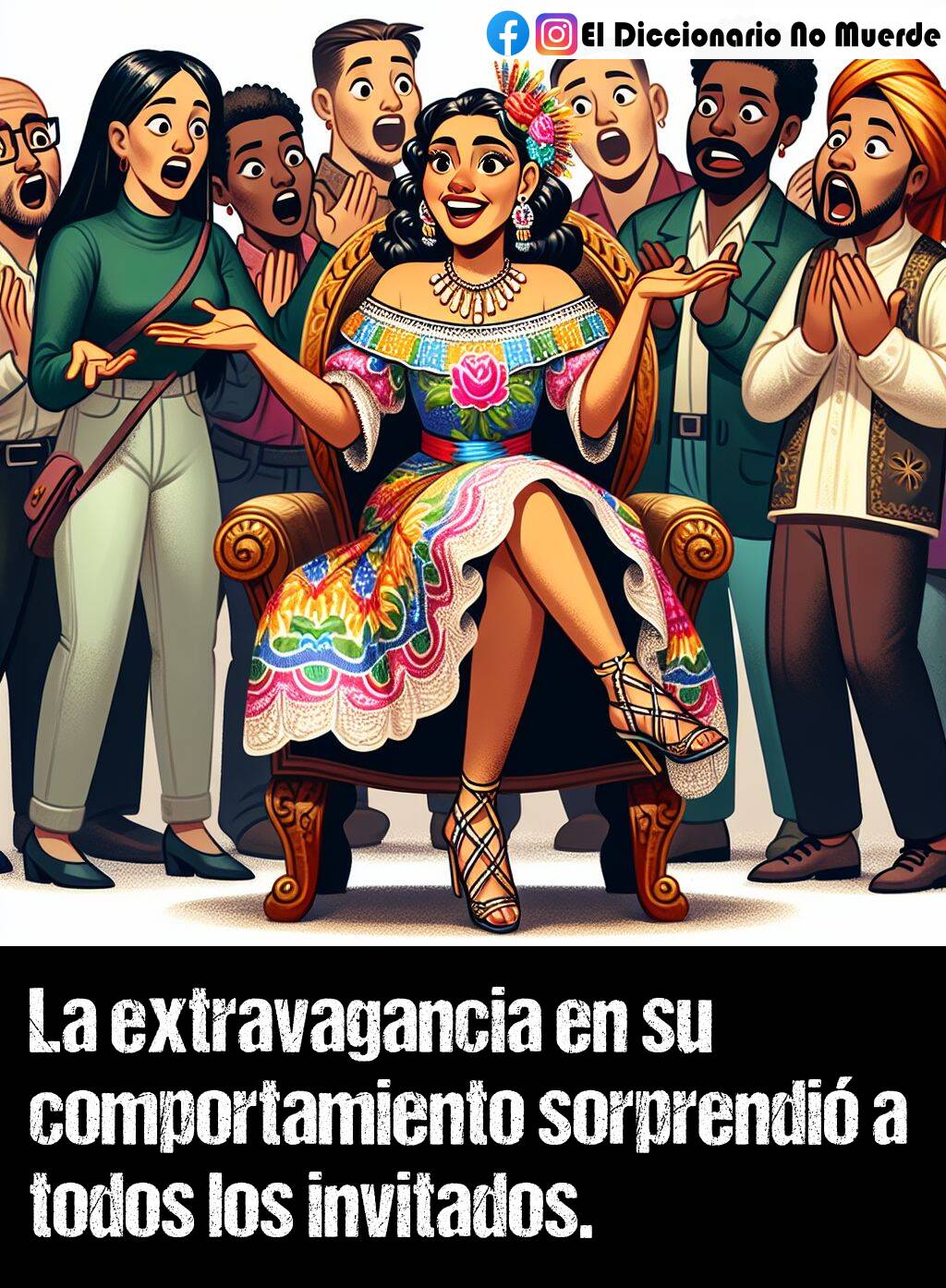 Significado de «extravagancia»