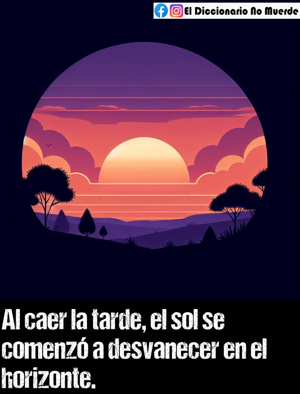 Significado de «tarde»