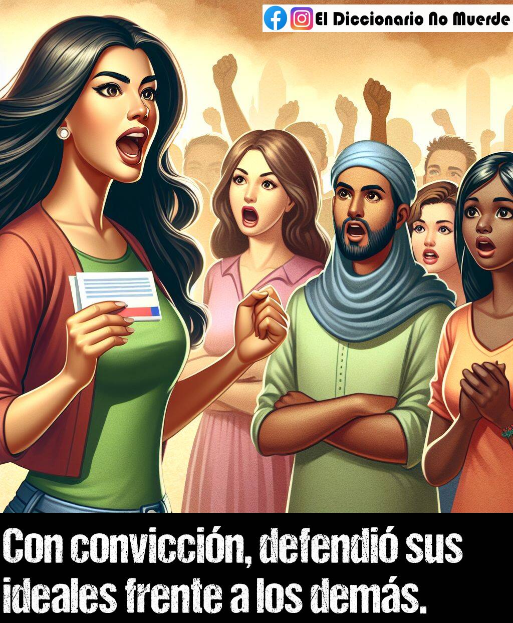 Significado de «convicción»