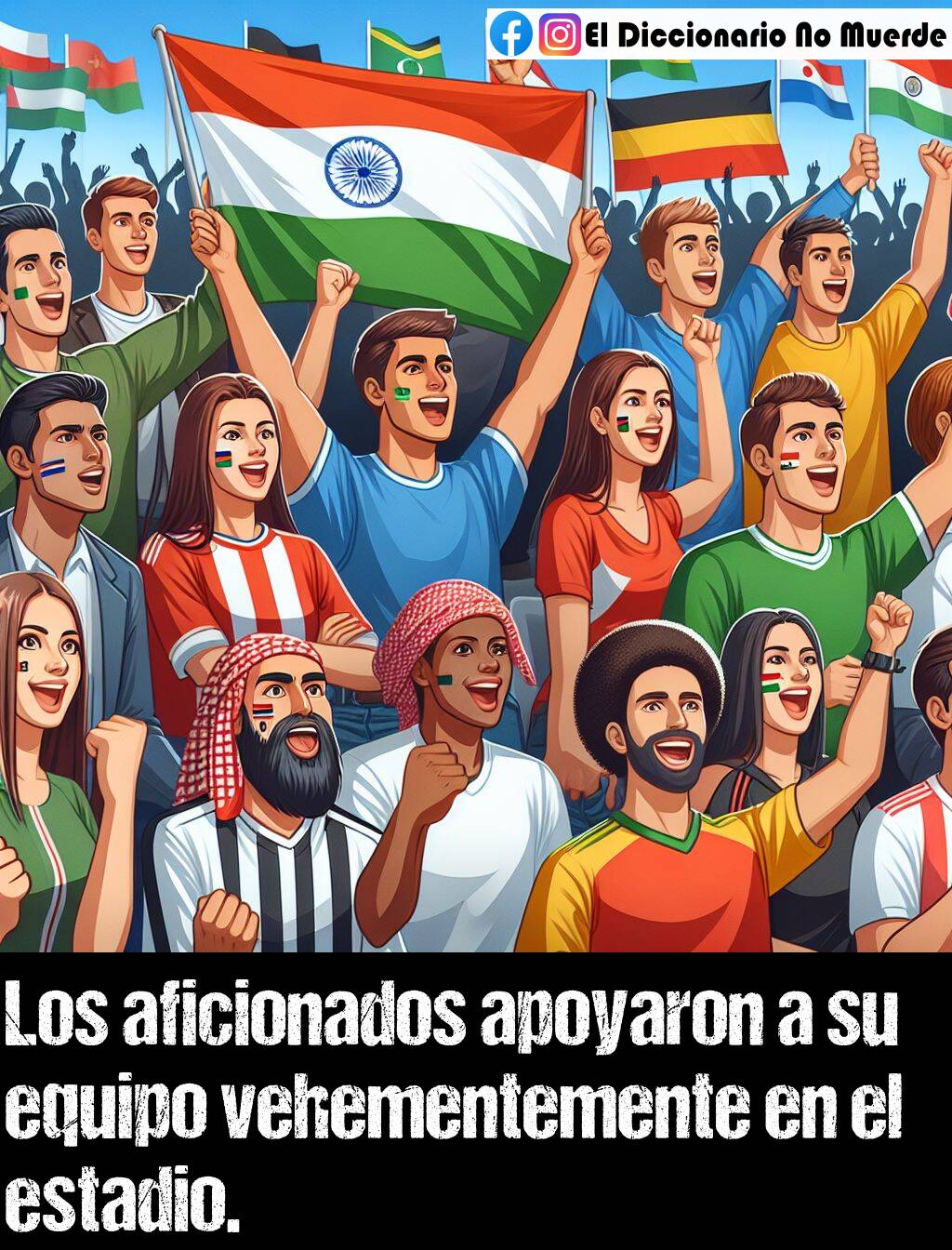 Significado de «apoyar»