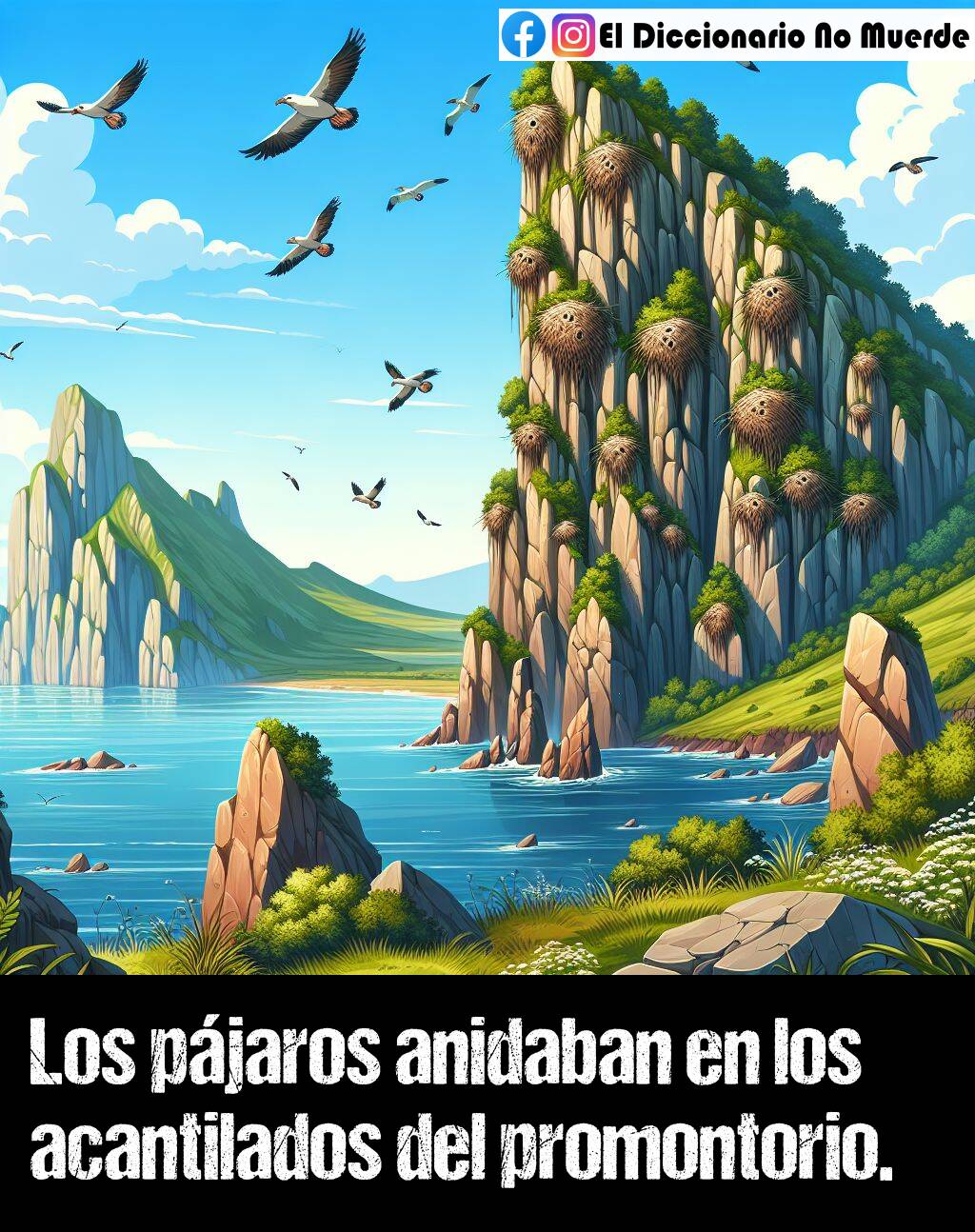 Significado de «acantilado (acantilada)»