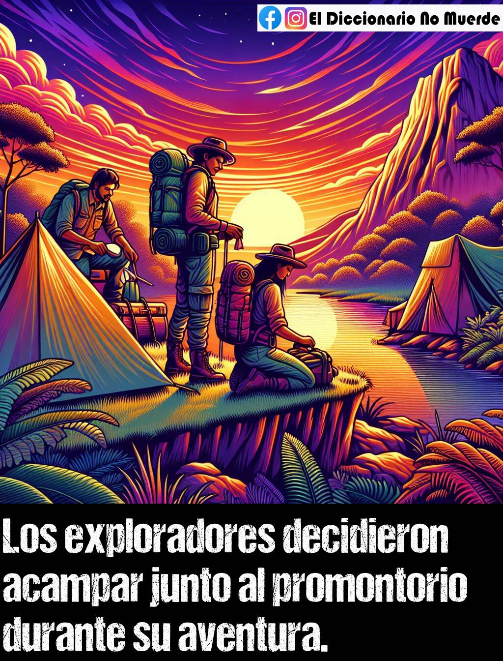 105 oraciones con «acampar»