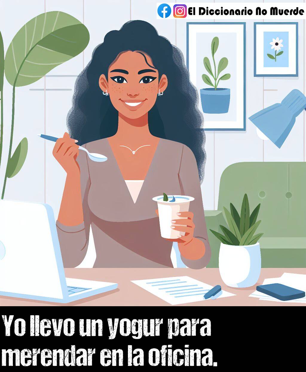 11 oraciones con «merendar»