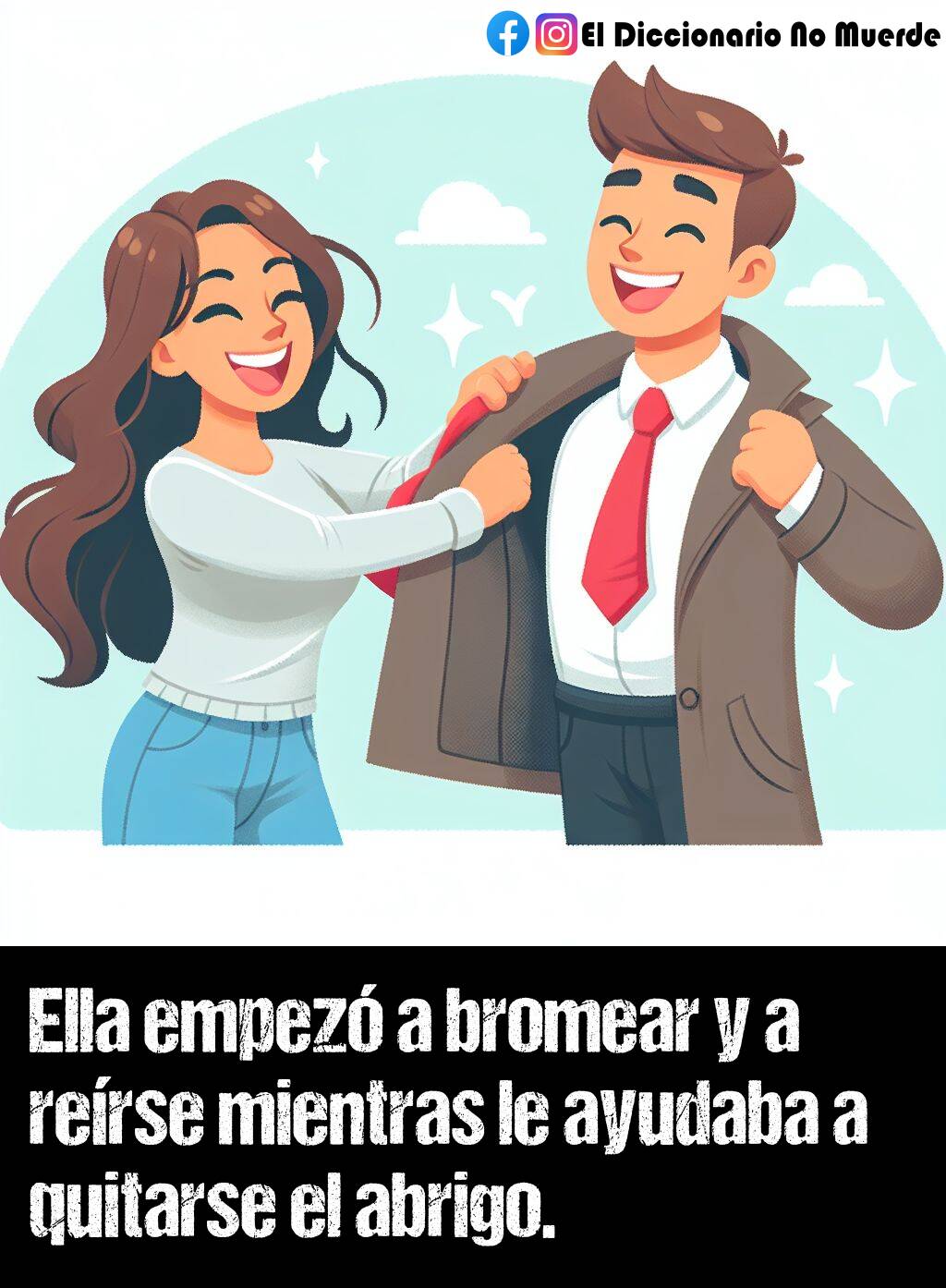 Significado de «bromear»