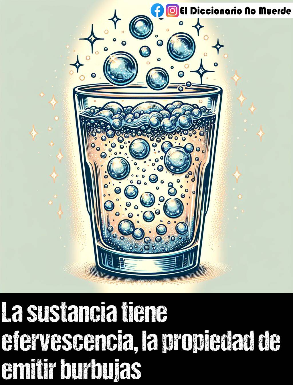 Significado de «efervescencia»