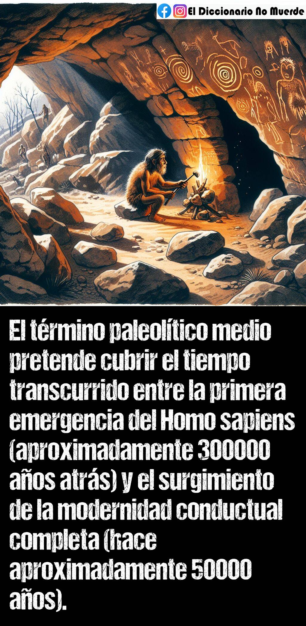 Significado de «paleolítico (paleolítica)»