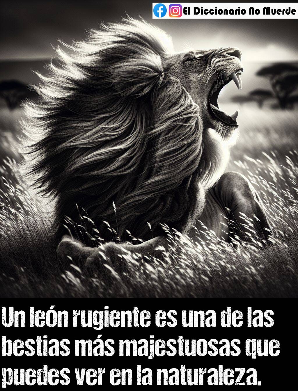 6 oraciones con «rugiente»