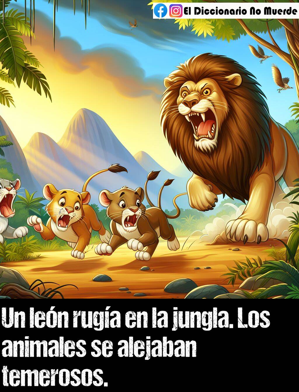 32 oraciones con «rugir»