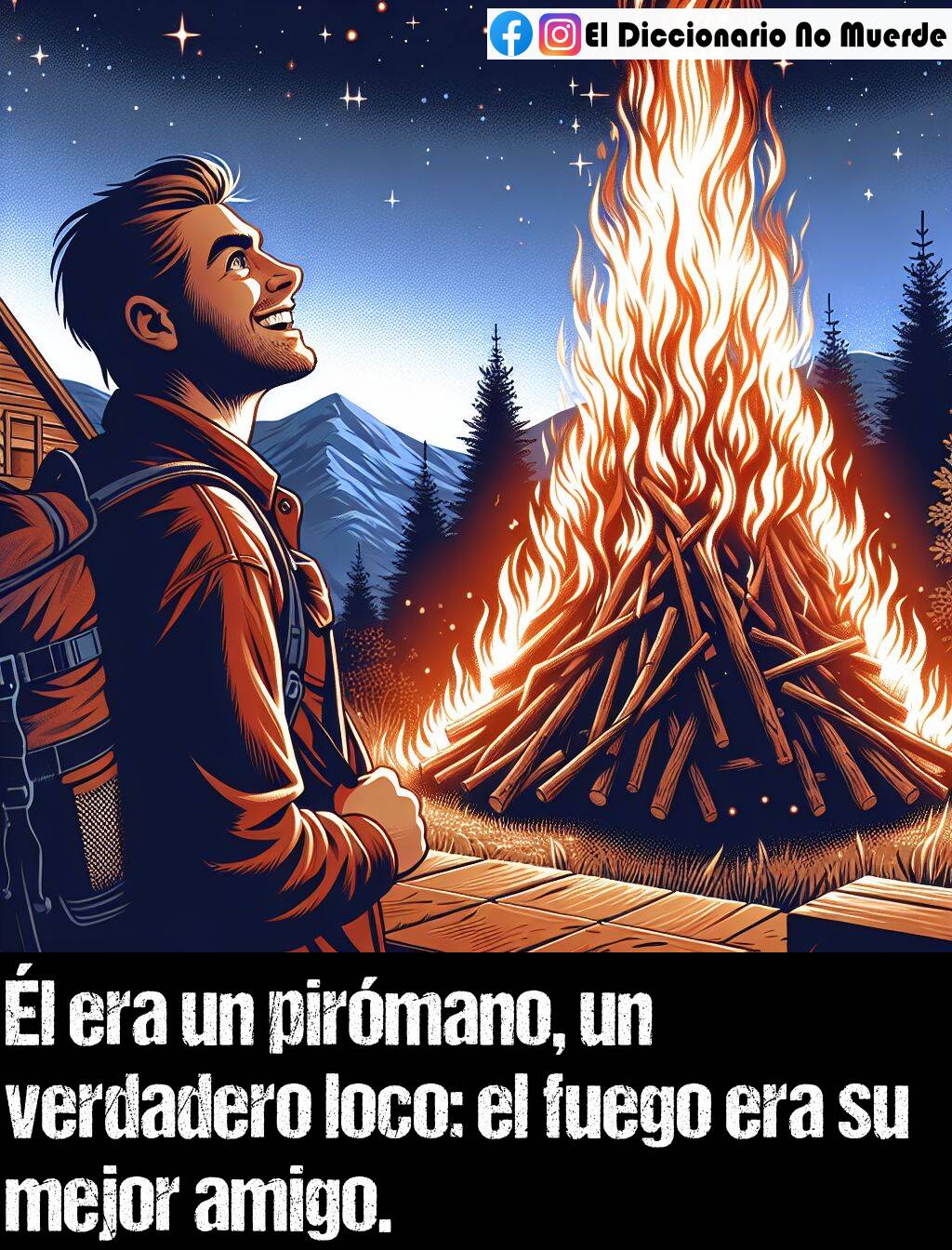 Significado de «pirómano (pirómana)»