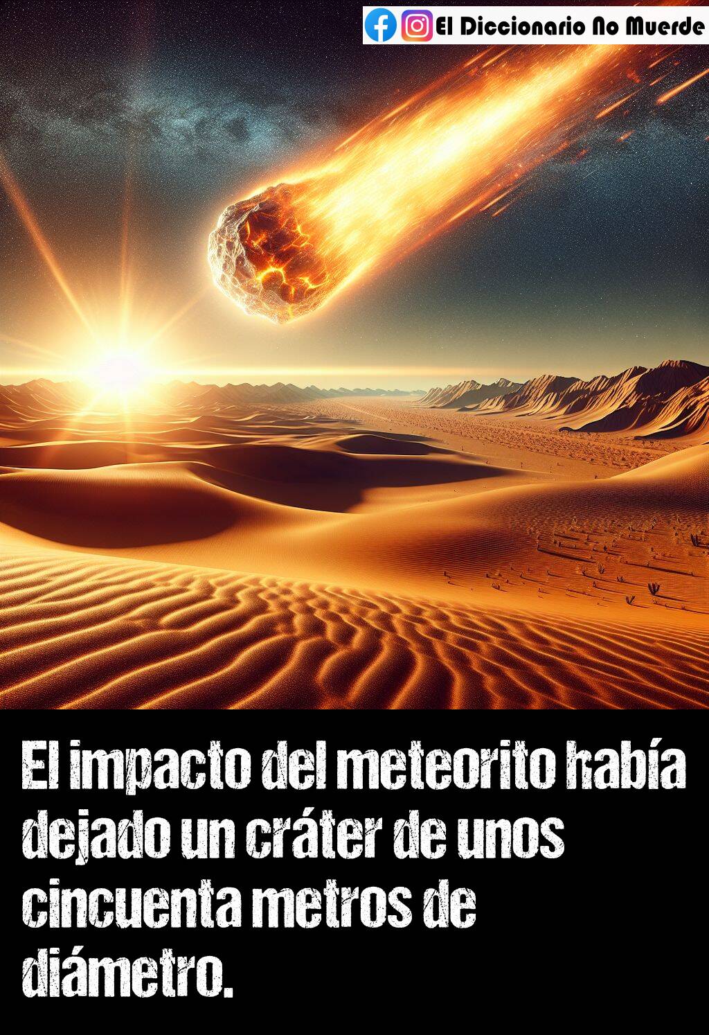 Significado de «cráter»